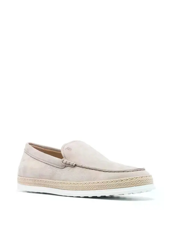 TOD'S Suede Slip-on Loafers