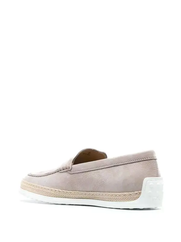TOD'S Suede Slip-on Loafers