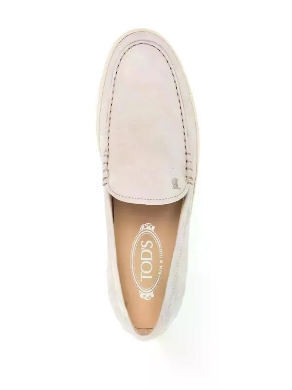 TOD'S Suede Slip-on Loafers