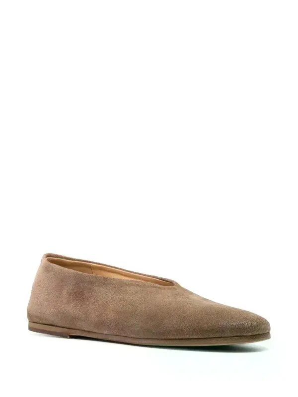 Marsèll Coltellaccio Suede Ballet Flats