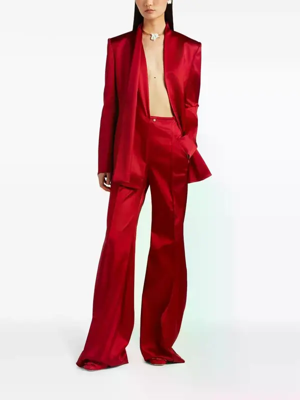 GENNY Satin-finish Blazer