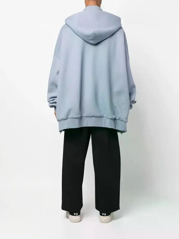 FUMITO GANRYU 2-way Pullover Hoodie - Blue