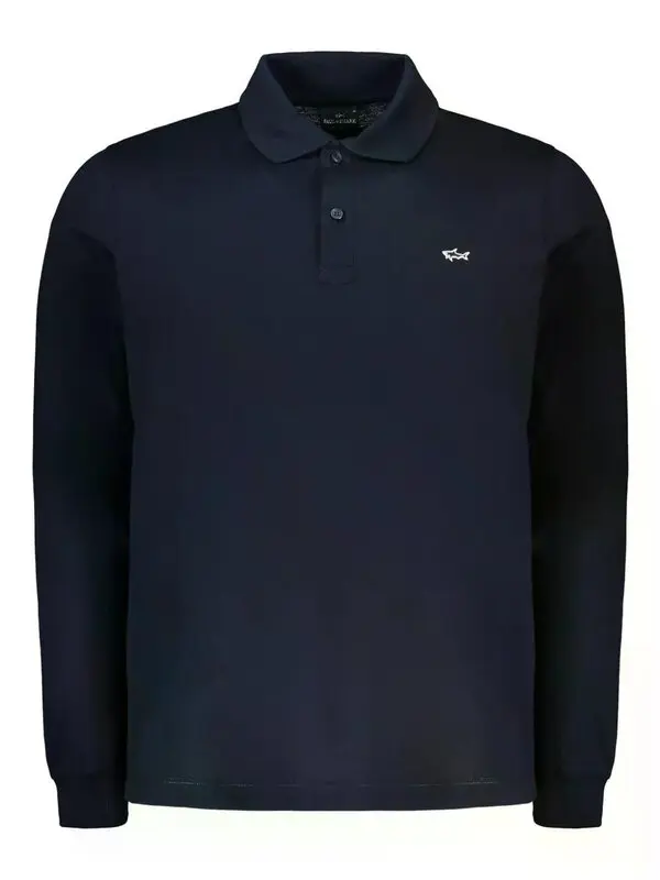 Paul & Shark Long-sleeve Polo Shirt - Blue