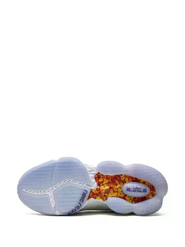 Nike Lebron Xix Low Magic Fruity Pebbles Sneakers - White