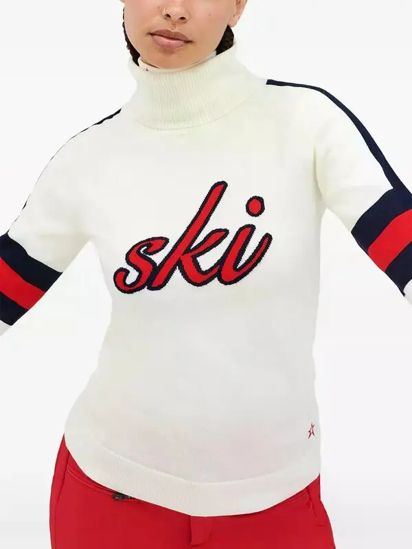 Perfect Moment Neve Wool Sweater - White