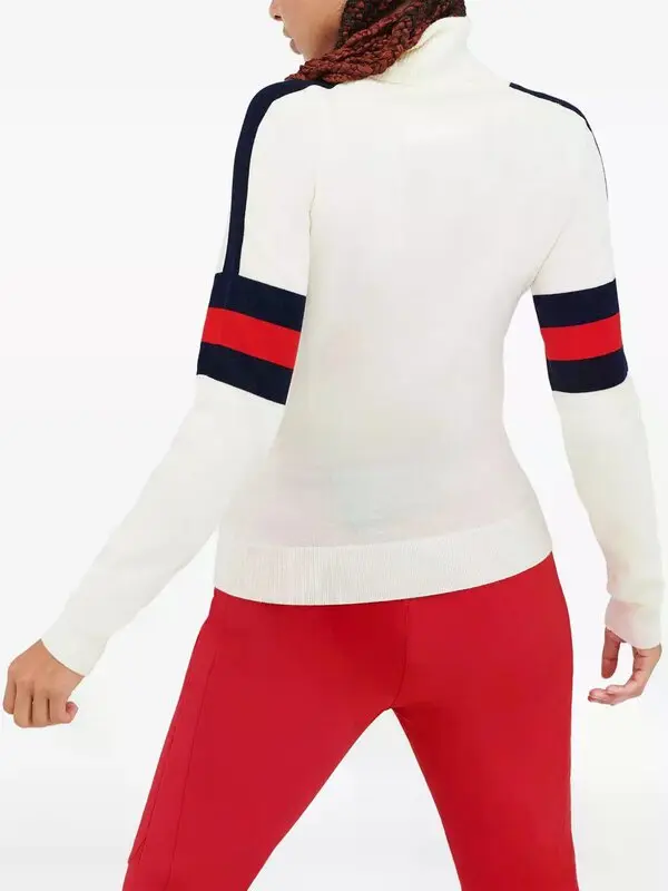 Perfect Moment Neve Wool Sweater - White