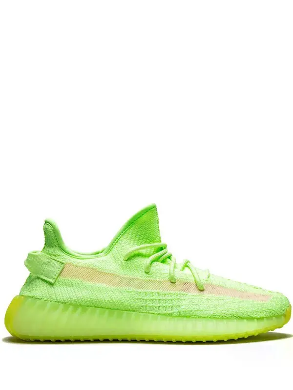 ADIDAS X YEEZY Yeezy Boost 350 V2 Glow-in-the-dark Sneakers - Green