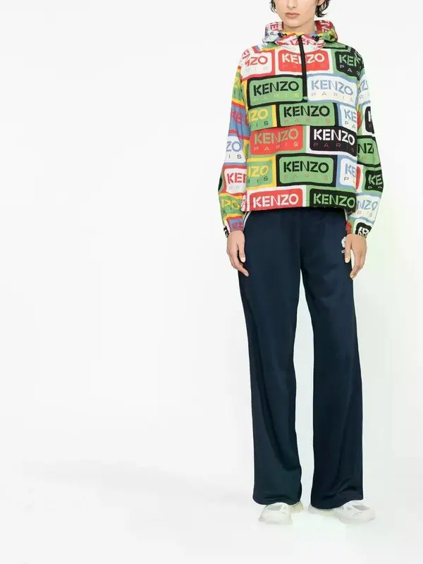 Kenzo Logo-print Hooded Jacket