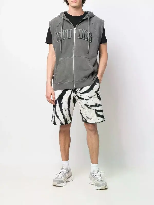 Études Studio Tie-dye Organic Cotton Shorts