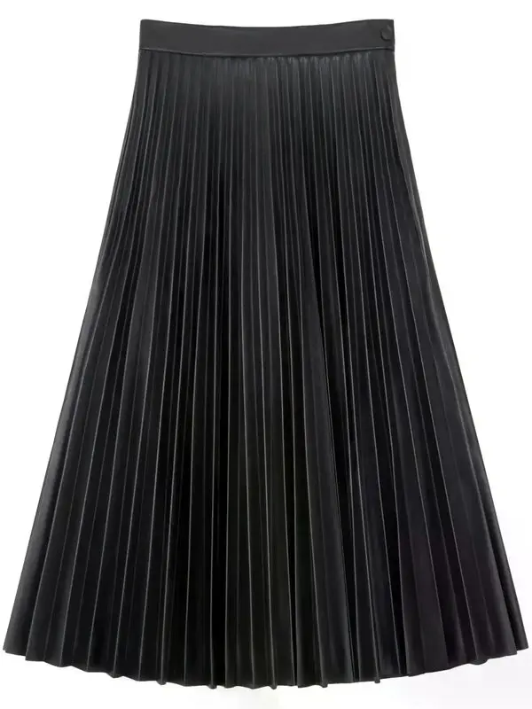 MAISON MARGIELA Pleated Midi Skirt