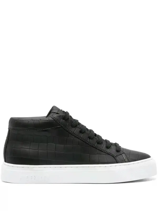 HIDE&JACK Essence Croco Sneakers - Black