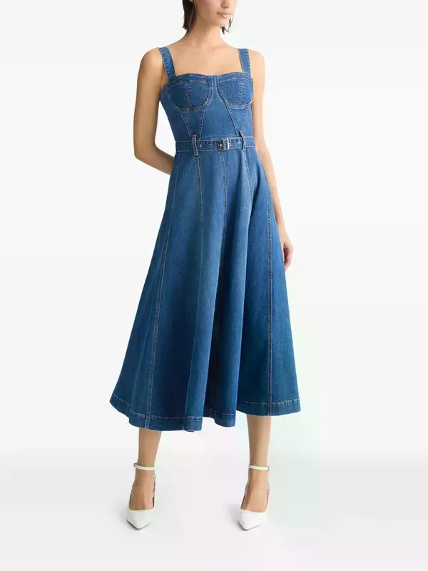 Liu Jo Denim Bustier Dress