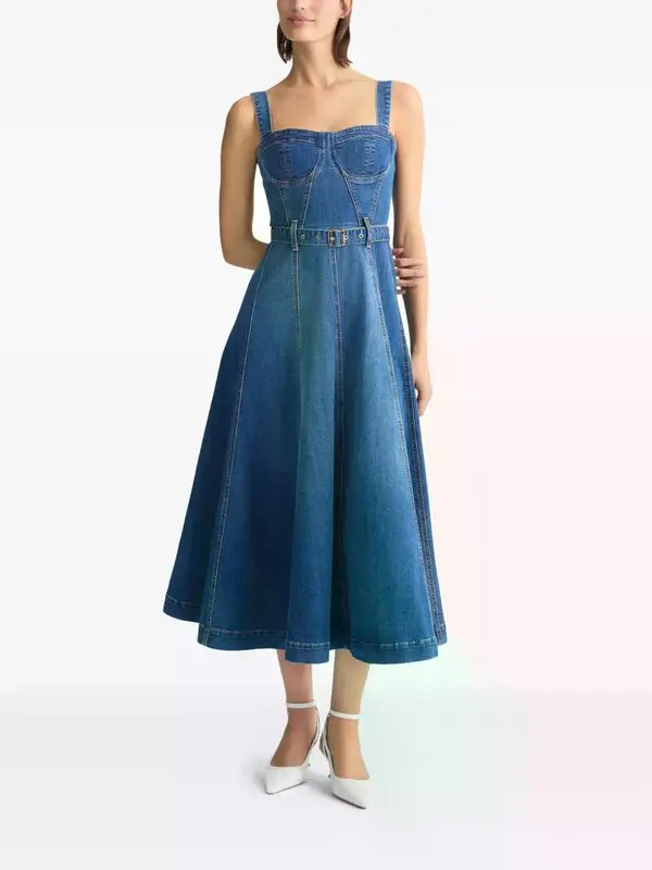 Liu Jo Denim Bustier Dress