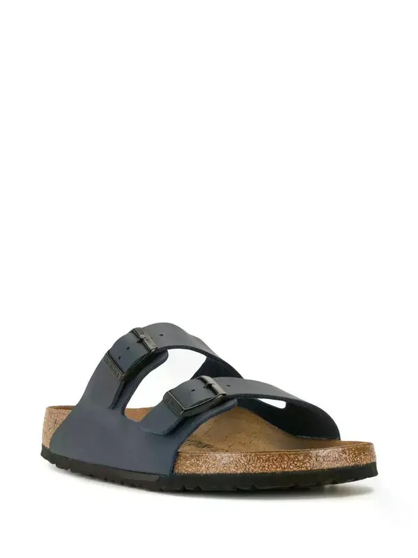 BIRKENSTOCK Arizona Double-strap Slides - Blue