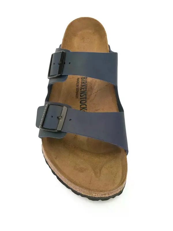 BIRKENSTOCK Arizona Double-strap Slides - Blue