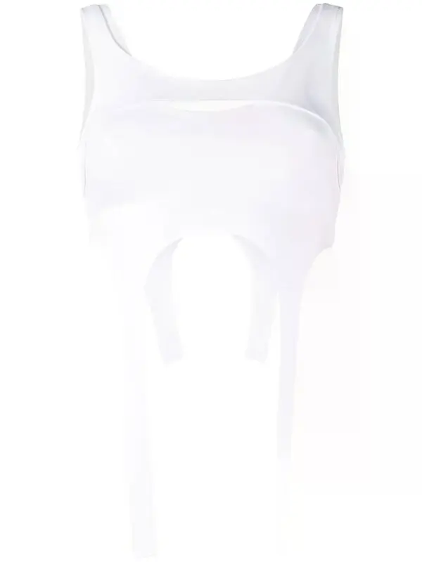 HELIOT EMIL Harness Tank Top - White