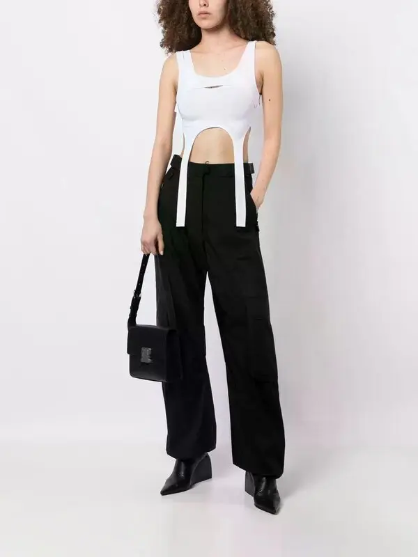 HELIOT EMIL Harness Tank Top - White