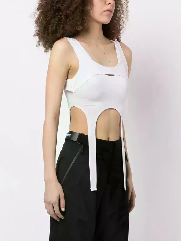 HELIOT EMIL Harness Tank Top - White