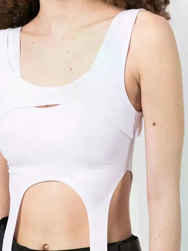 HELIOT EMIL Harness Tank Top - White