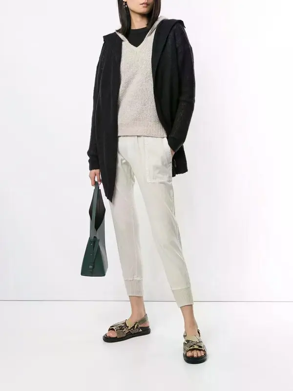 JAMES PERSE Drawstring Waist Trousers - White