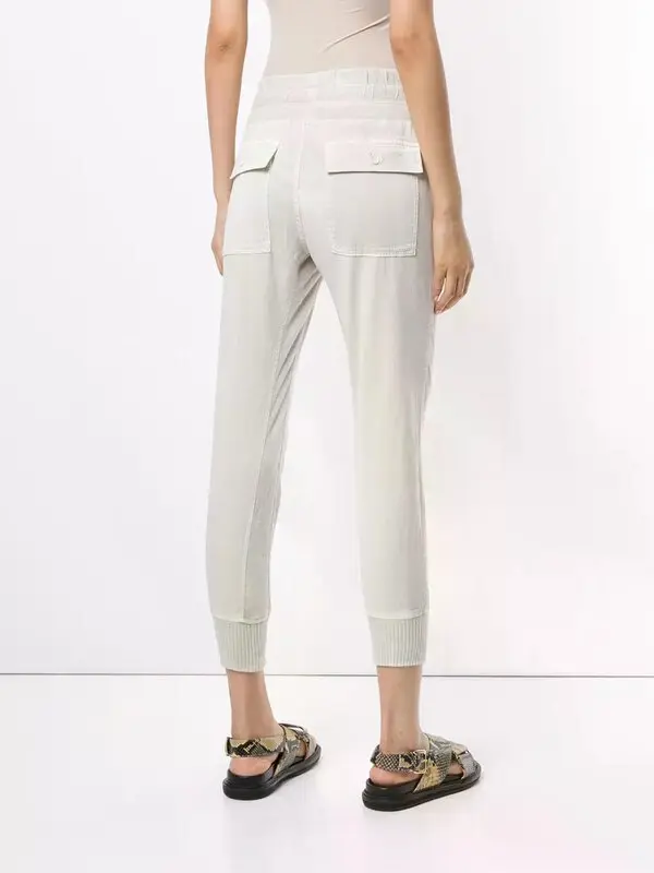 JAMES PERSE Drawstring Waist Trousers - White