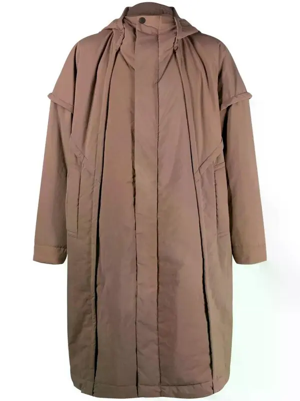 Issey Miyake Padded Hooded Coat