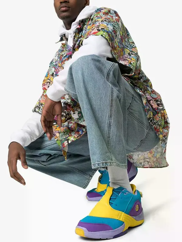 REEBOK X Bbc Ice Cream Answer 5 Mu Sneakers - Blue