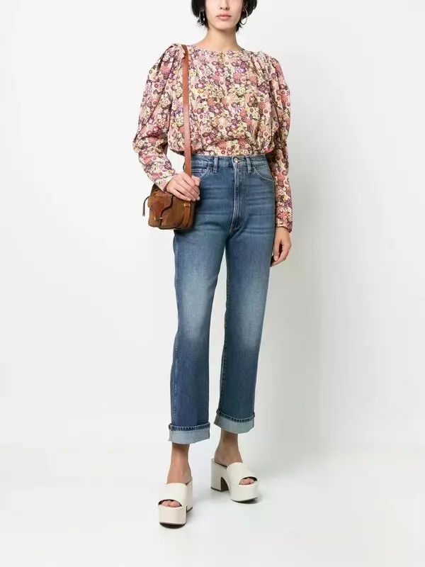3x1 High-rise Straight-leg Jeans