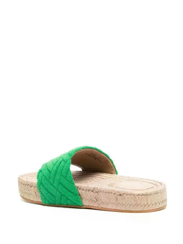 Senso Isobel Open-toe Espadrilles - Green