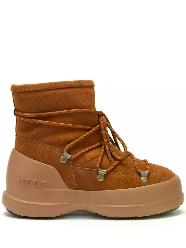 Moon Boot Luna Lace-up Suede Boots