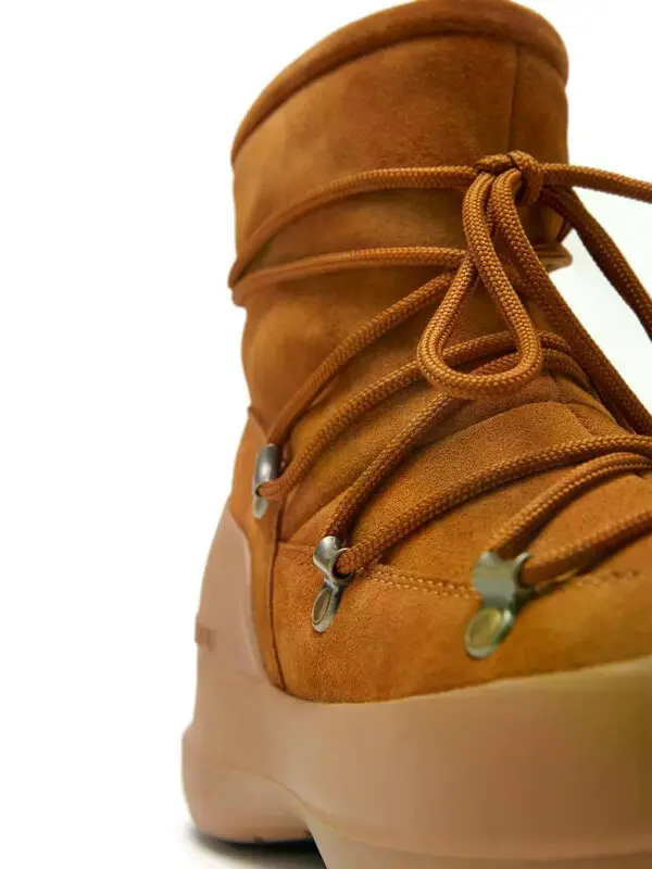 Moon Boot Luna Lace-up Suede Boots