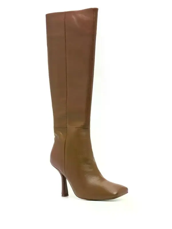 Senso Saryne Leather Knee-high Boots - Brown