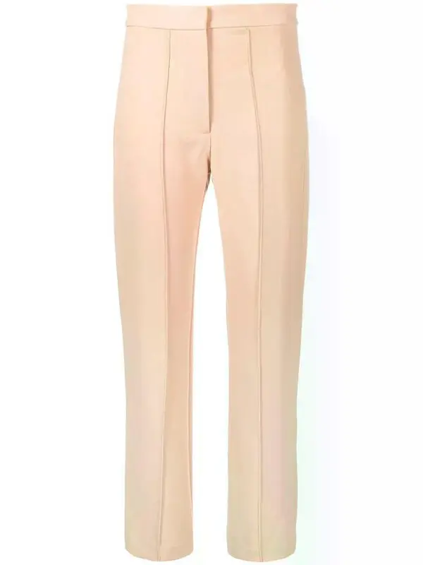 Alex Perry Pleat-detail Straight-leg Trousers