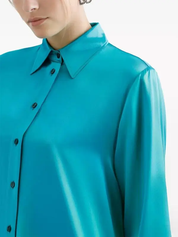 Dolce & Gabbana Silk Shirt Dress