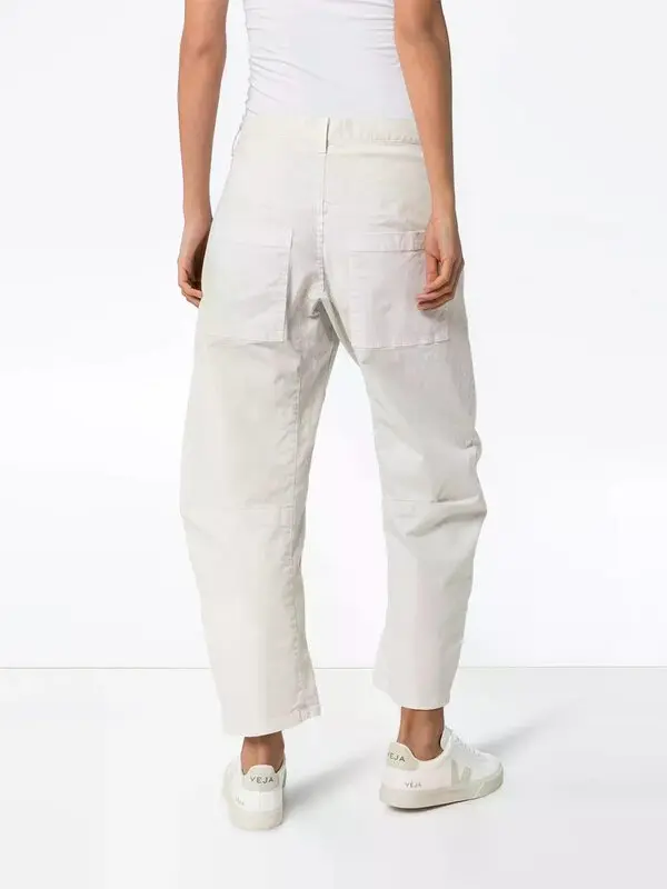 NILI LOTAN Shon Balloon-leg Trousers - White