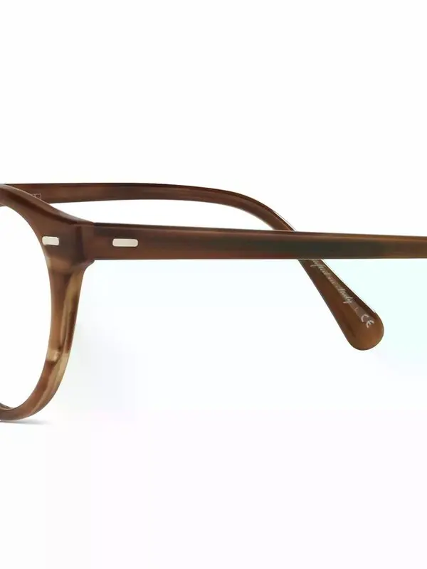 Oliver Spencer Gregory Peck Round Eyeglasses