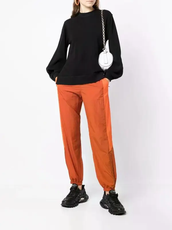 Y3 Contrasting-panel Tracksuit Bottom