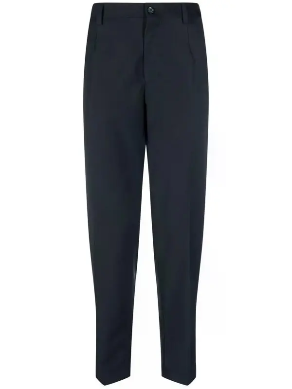 Dolce & Gabbana Logo-embroidered Tailored Trousers