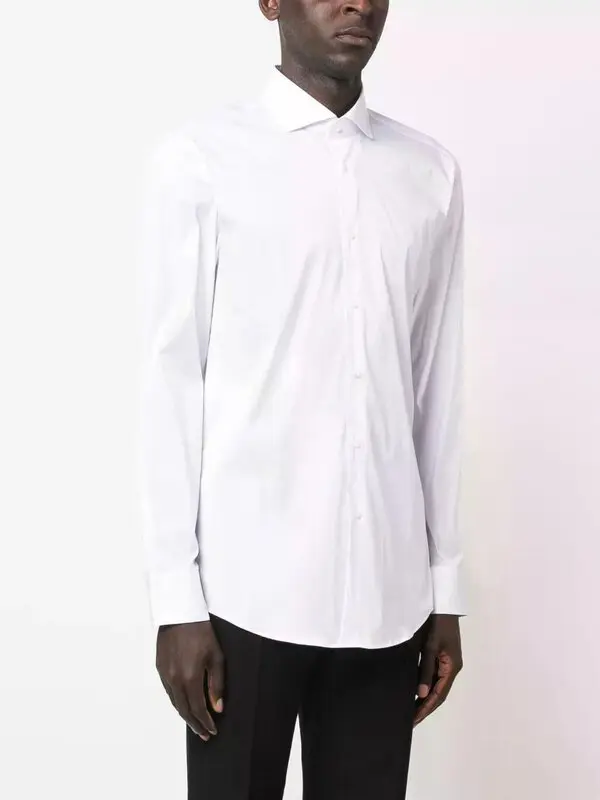 BOSS Spread-collar Shirt