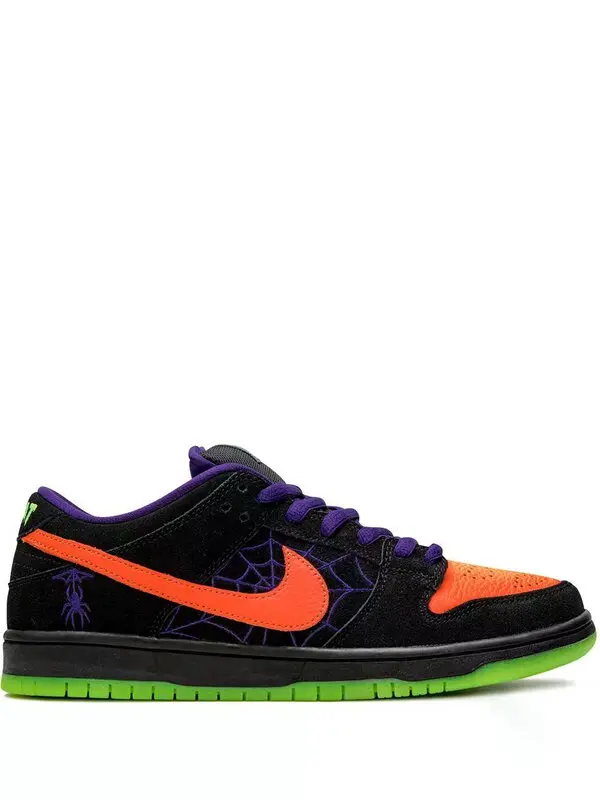 Nike Sb Dunk Low "night Of Mischief" Sneakers - Black