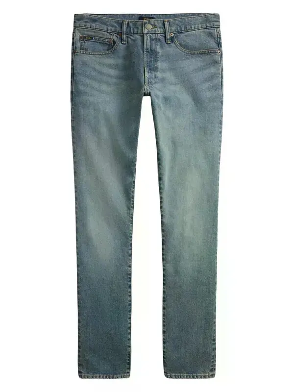 Polo Ralph Lauren Whiskering Detail Jeans - Blue