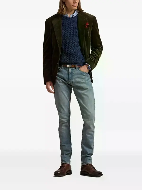 Polo Ralph Lauren Whiskering Detail Jeans - Blue