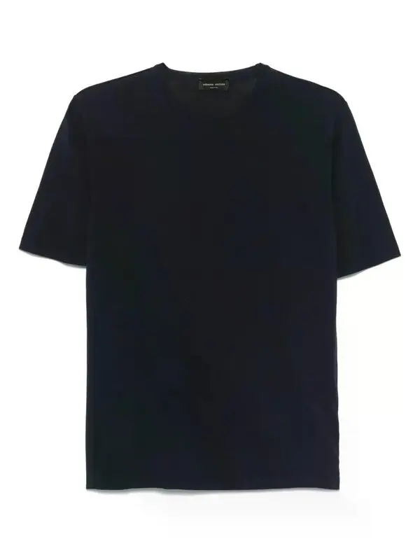 ROBERTO COLLINA Cotton T-shirt - Blue