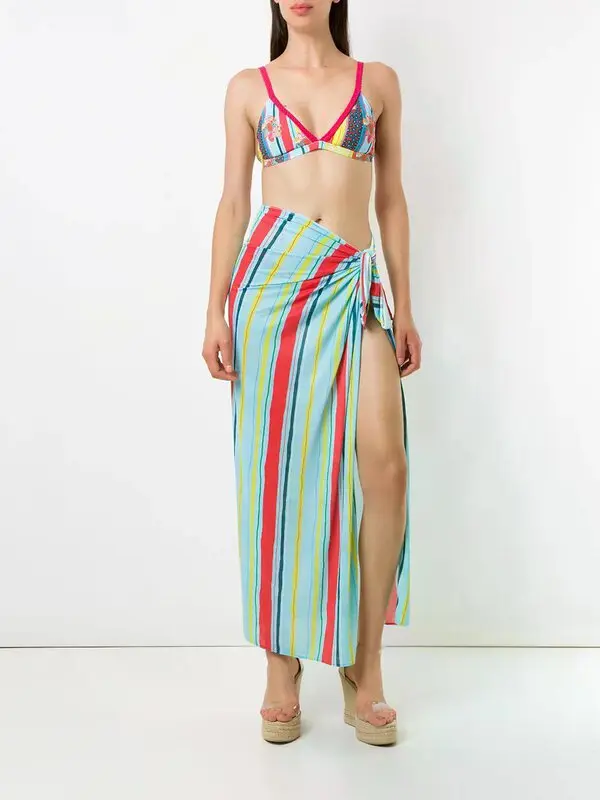 AMIR SLAMA Printed Bikini Set