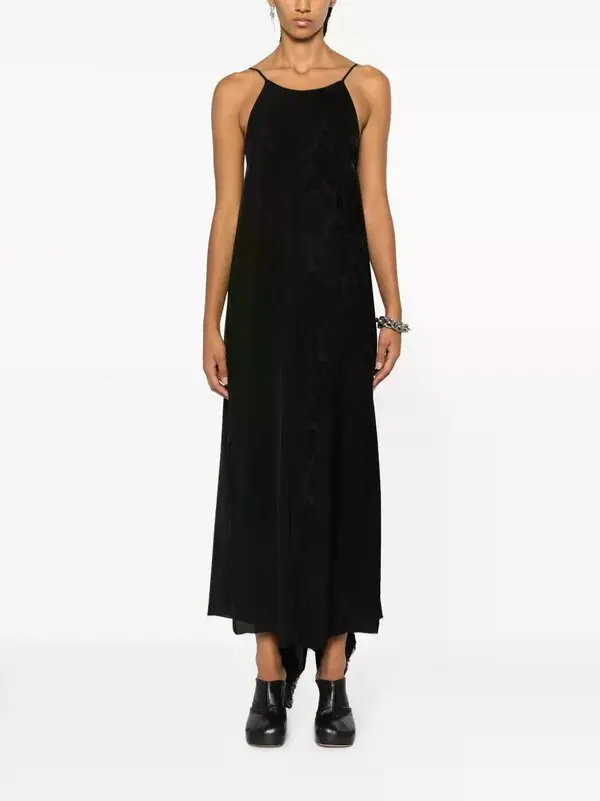 UMA WANG Adore Frayed-hem Dress