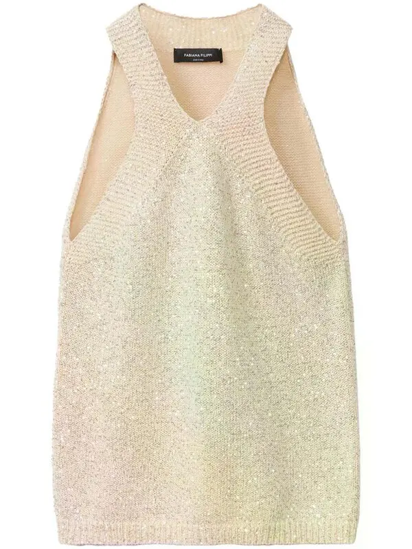 Fabiana Filippi Sequinned Top