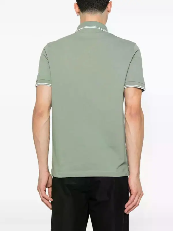 Stone Island Compass-motif Polo Shirt