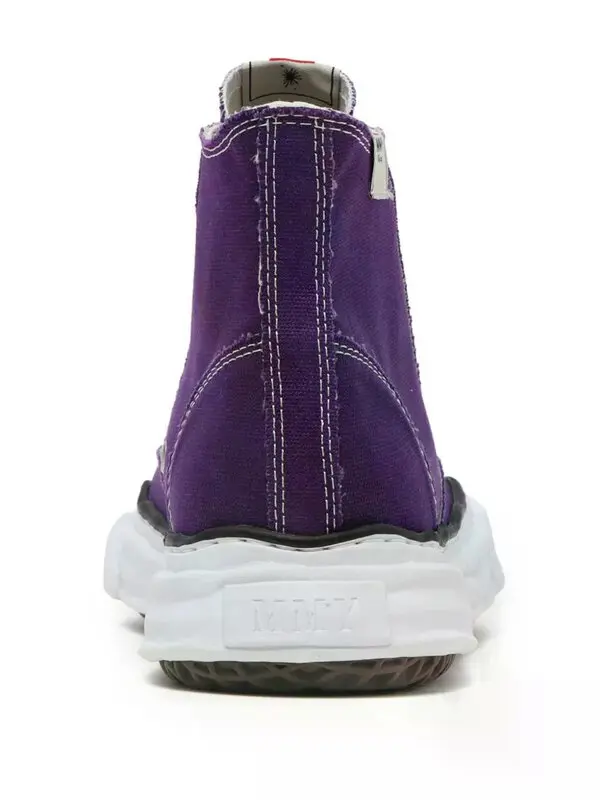 Mihara Yasuhiro Peterson Og Sole Canvas Sneakers - Purple