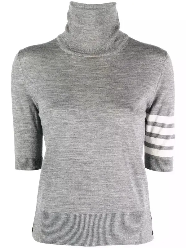 Thom Browne Turtleneck Short-sleeve Jumper