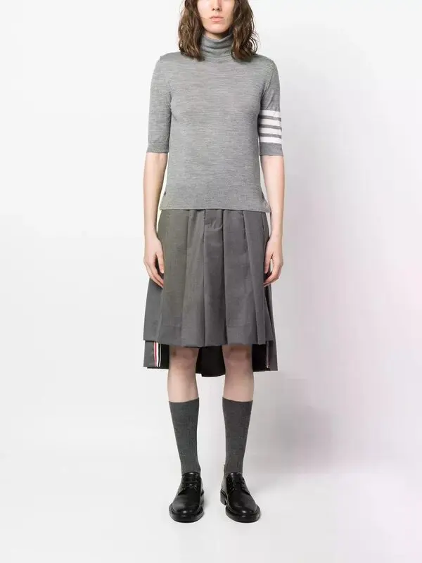 Thom Browne Turtleneck Short-sleeve Jumper